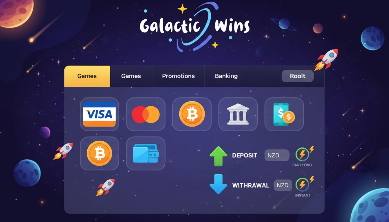 Galactic Wins Casino NZ ⭐ Galactic Casino Official Website