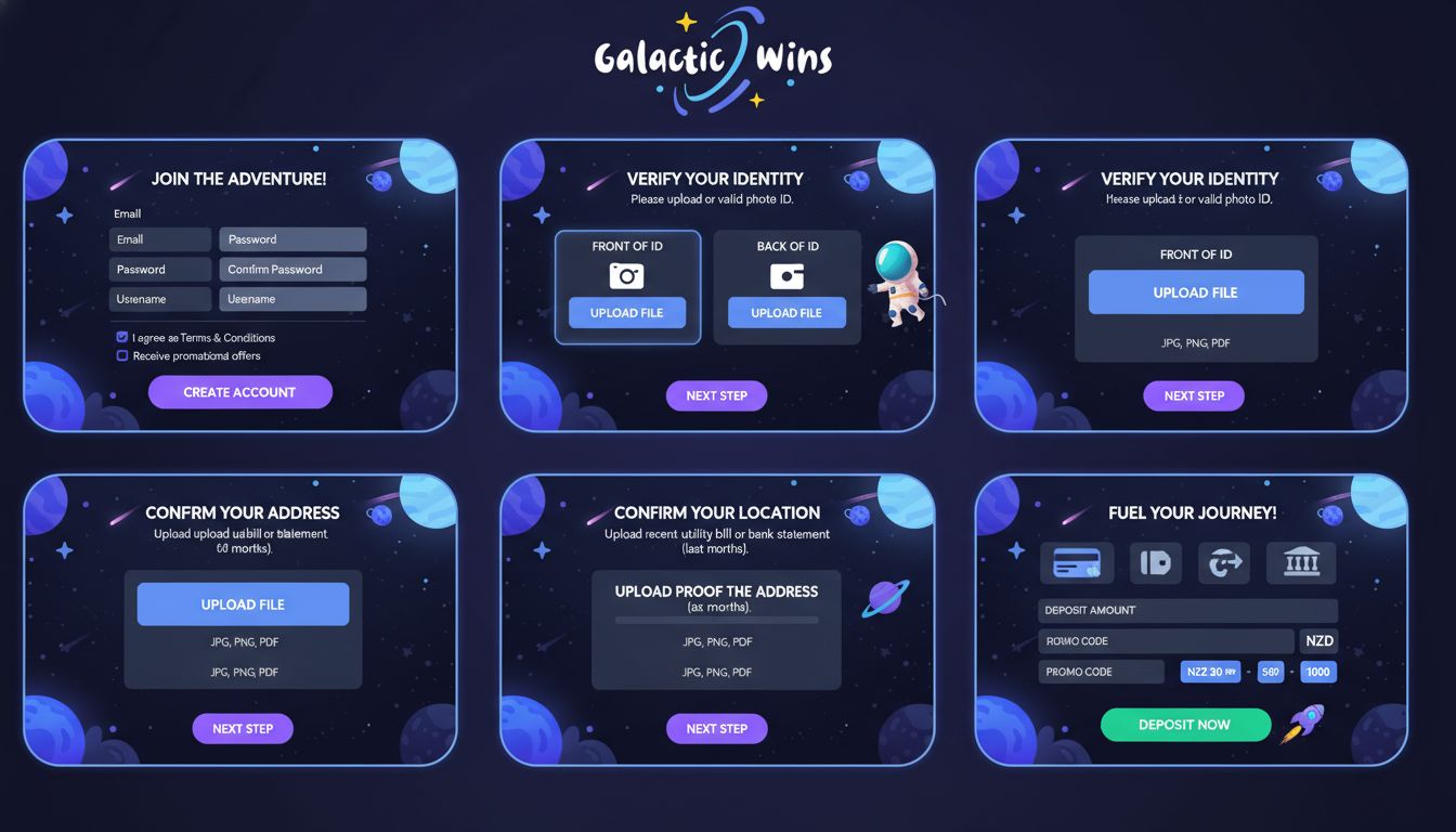 Galactic Wins Casino NZ ⭐ Galactic Casino Official Website